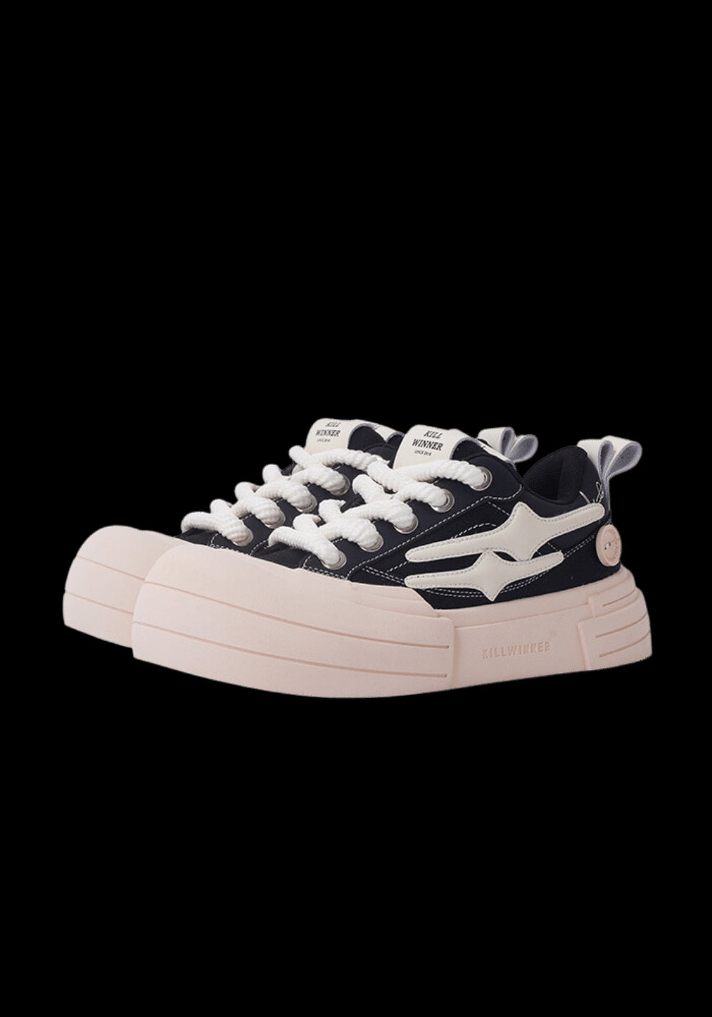 KILLWINNER-Smile Life Sneaker-Black