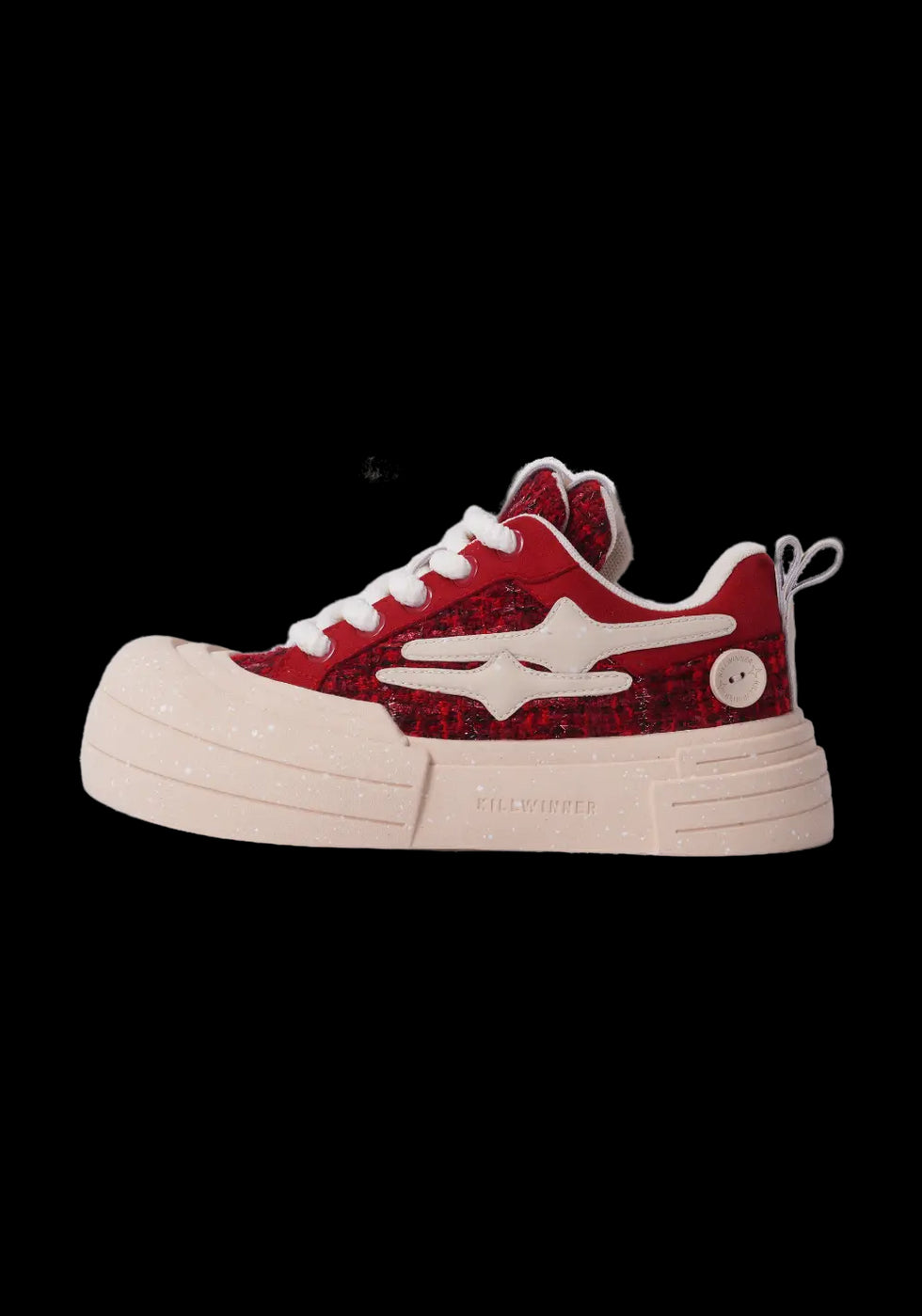 Smile Life Sneaker - Red – KILLWINNER